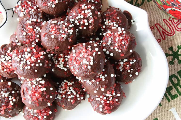 Chocolate Peppermint Coffee Drops - Kudos Kitchen by Renee
