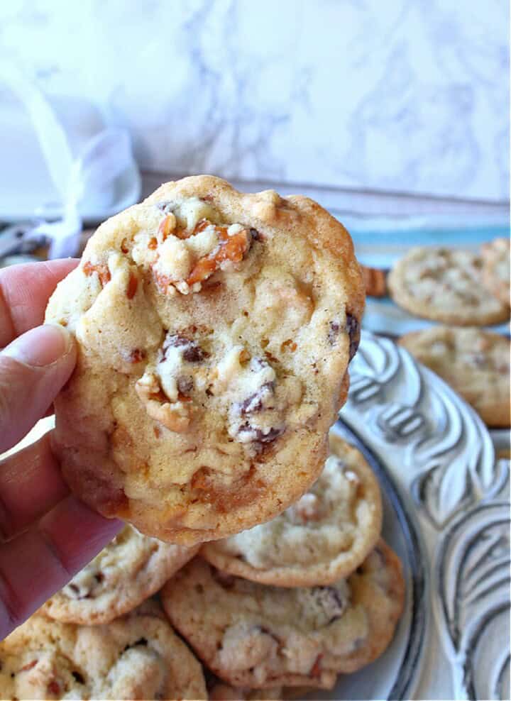 Take 5 Candy Bar Cookies - Kudos Kitchen by Renee