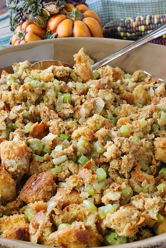 Buttery Sweet Hawaiian Roll Stuffing - Kudos Kitchen by Renee
