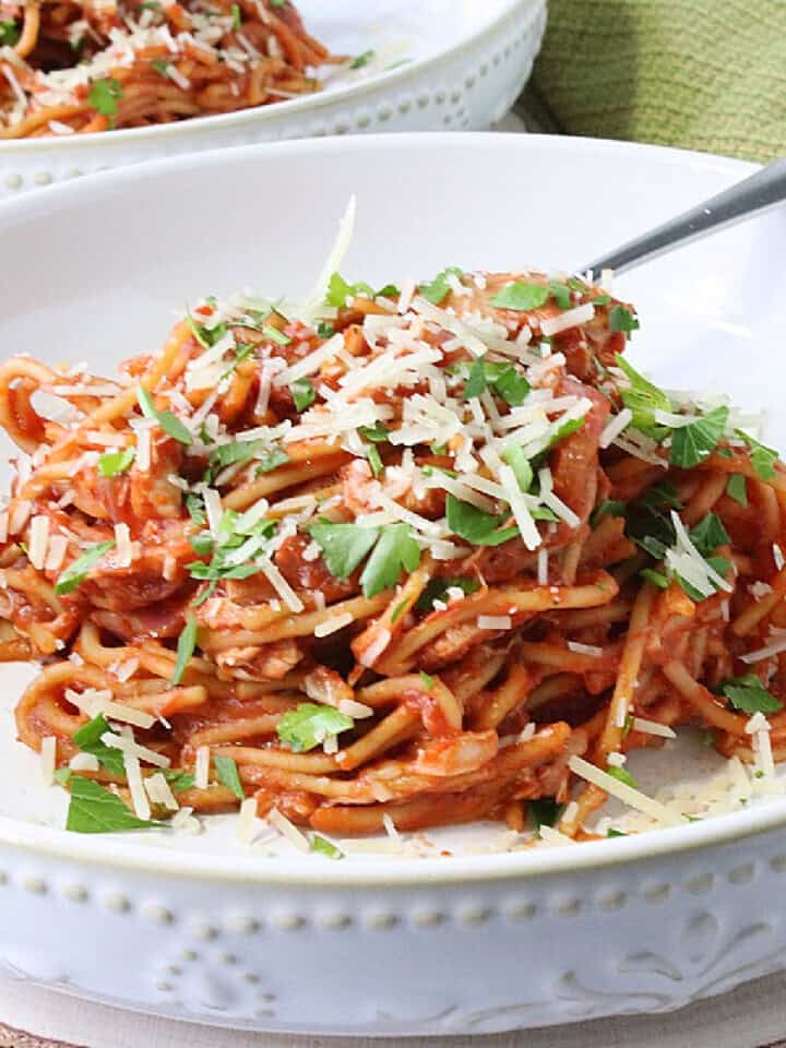 Spaghetti Stuffed Meatloaf Recipe - Kudos Kitchen by Renee