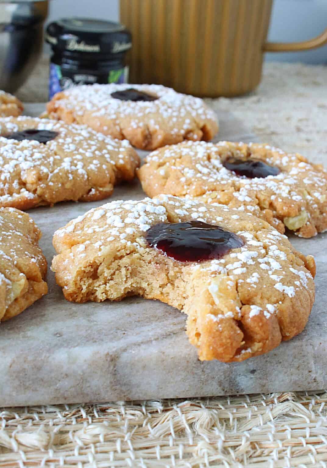 Peanut Butter and Jelly Potato Chip Cookies - Kudos Kitchen by Renee