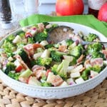Chilled Broccoli and Apple Salad - Kudos Kitchen by Renee