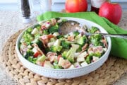 Chilled Broccoli and Apple Salad - Kudos Kitchen by Renee