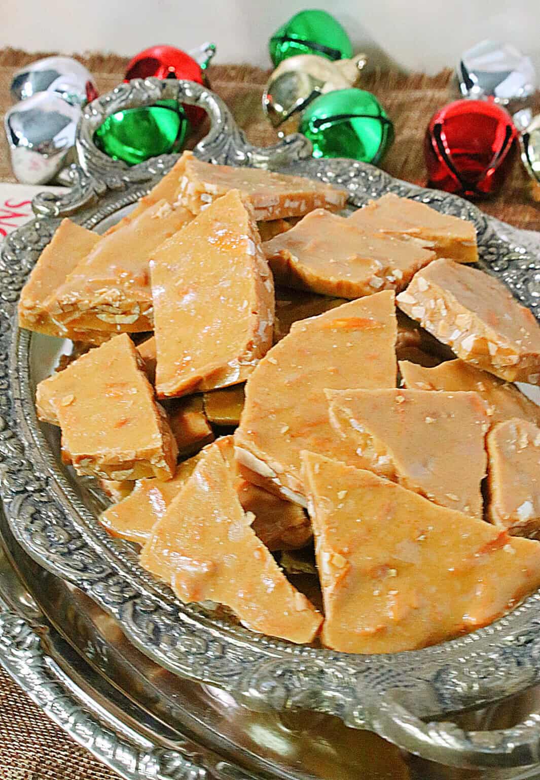 Almond Butter Crunch Candy - Kudos Kitchen by Renee
